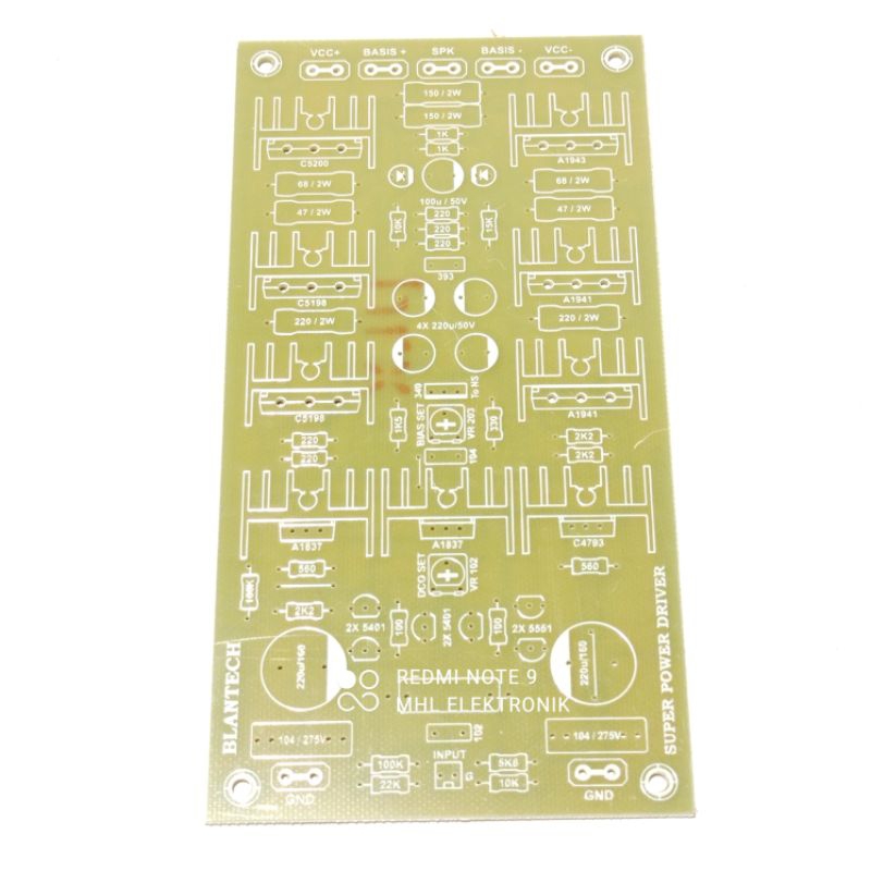Jual PCB UVJ B3 FIBER HIGH VOLT 90 VAC = 128 VDC KUALITAS BUILT UP ...