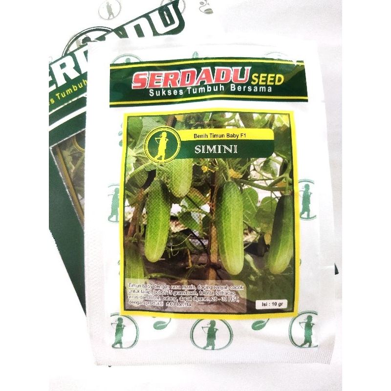 Jual Benih timun baby SIMINI F1 10gram timun mini,timun lalap | Shopee ...