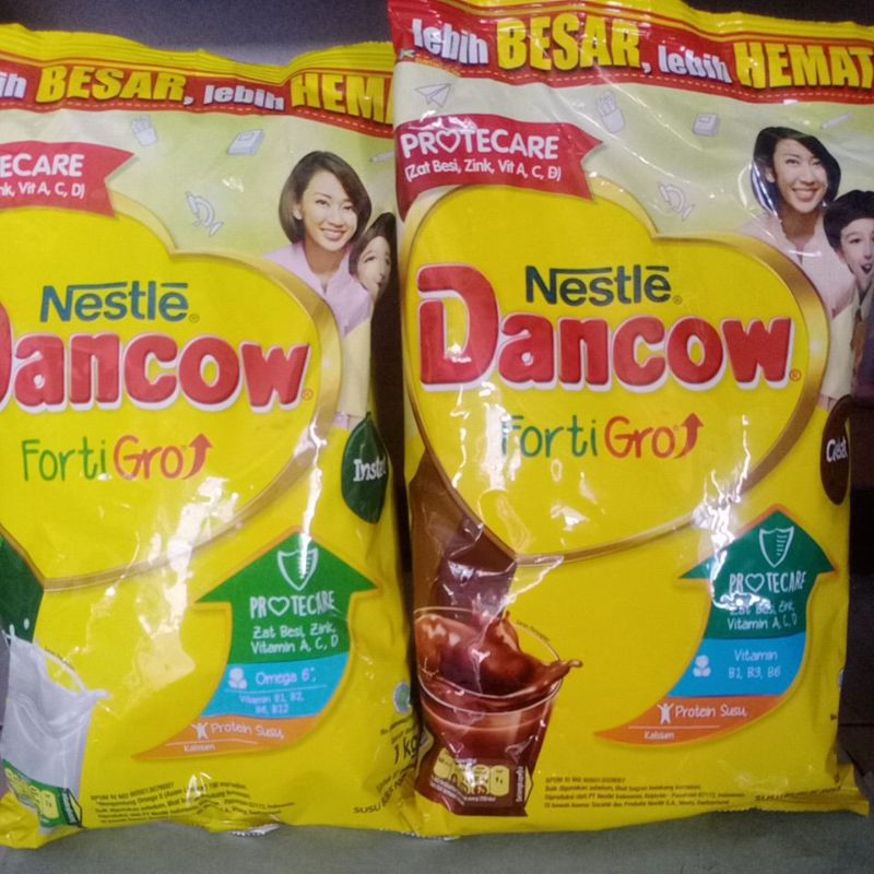 Jual dancow fortigrow 1kg all variant susu dancow | Shopee Indonesia