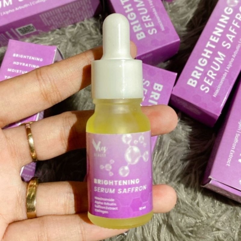 Jual SERUM SAFRON GLOWING BY VIES BPOM ( KEMASAN BARU BPOM) | Shopee ...