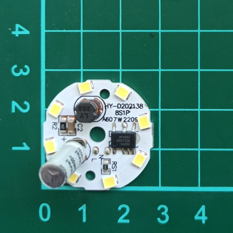 Jual PCB LED 7 WATT PREMIUM GRATIS BUBBLE DAN KARDUS | Shopee Indonesia