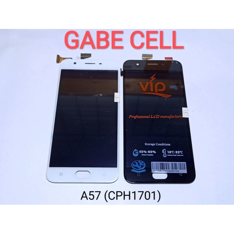 Jual LCD OPPO A57/CPH1701 FULLSET TOUCHSCREEN | Shopee Indonesia