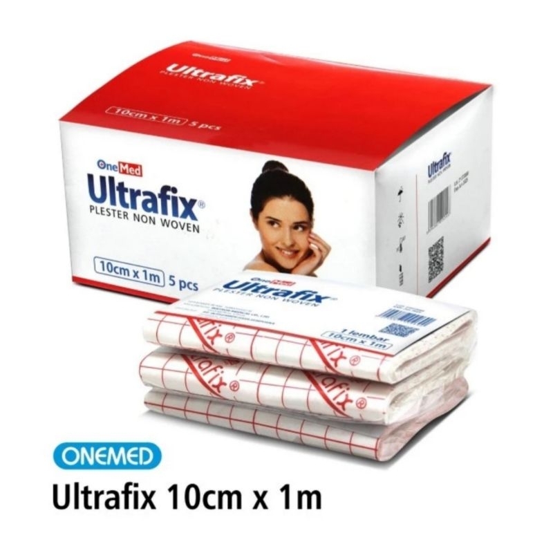 Jual ultrafix 10cm x 1m 10x1 plester luka onemed 5 roll / box | Shopee ...