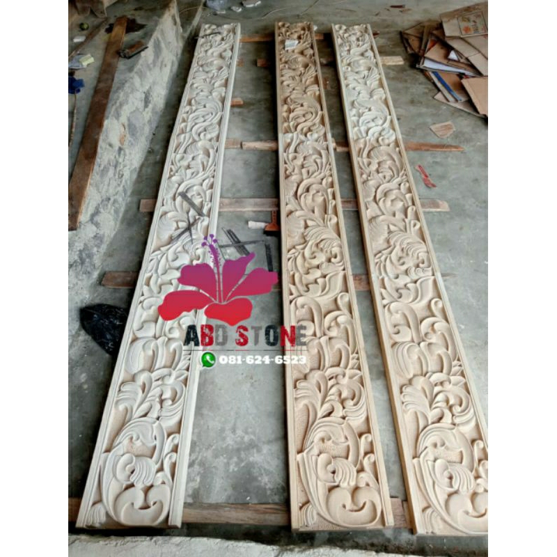Jual relief hiasan dinding batu alam paras jogja tempel dinding batu ...
