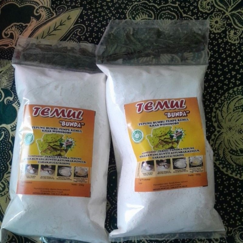 Jual Tepung Tempe Kemul (Temul) (250gr) | Shopee Indonesia