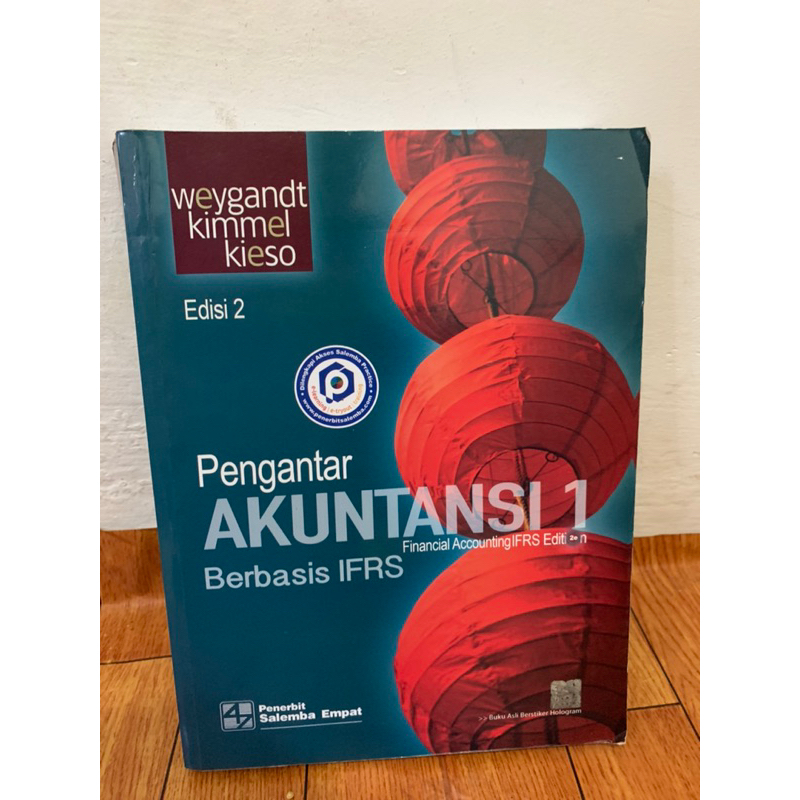 Jual DISC 40% LEPAS SAMPUL ORI ORIGINAL buku akuntansi pengantar akuntansi 1 berbasis IFRS edisi ...
