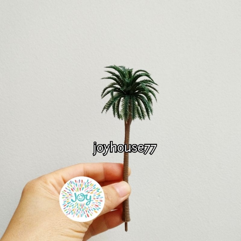 Jual 1pc Miniatur Pohon Kelapa Plastik Palm Buatan Palem Pantai Laut ...
