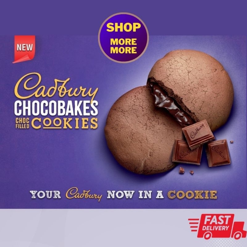 Jual Cadbury Chocobakes Cadbury Cookies | Shopee Indonesia