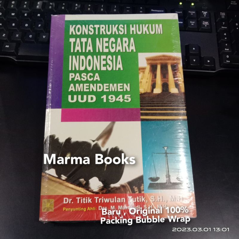 Jual Buku Konstruksi Hukum Tata Negara Indonesia Pasca Amandemen Uud 1945 Kencana Shopee 