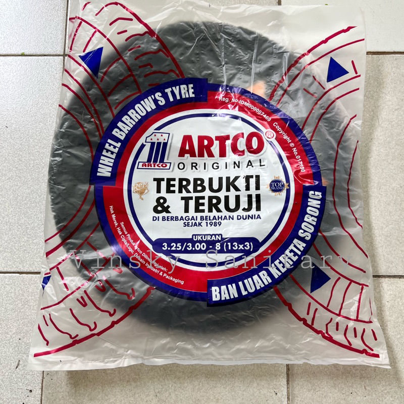 Jual Ban LUAR Gerobak ARTCO / Ban Kereta Sorong ARTCO 13 x 3 ORIGINAL ...
