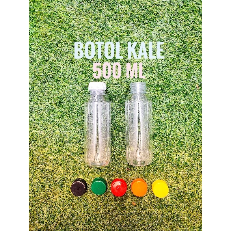 Jual 30 31 Botol Kale 500ml / Botol Plastik 500ml / Botol Jus / Botol ...