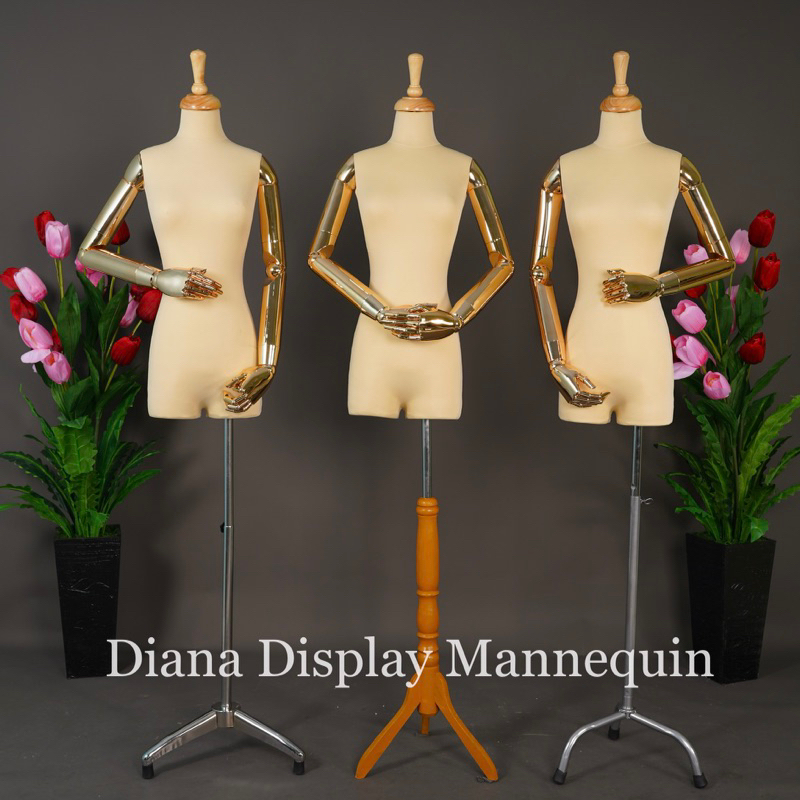 Jual MANEKIN WANITA DM PAHA BAHAN FULLBUSA DENGAN TANGAN FLEKSIBEL DAN ...