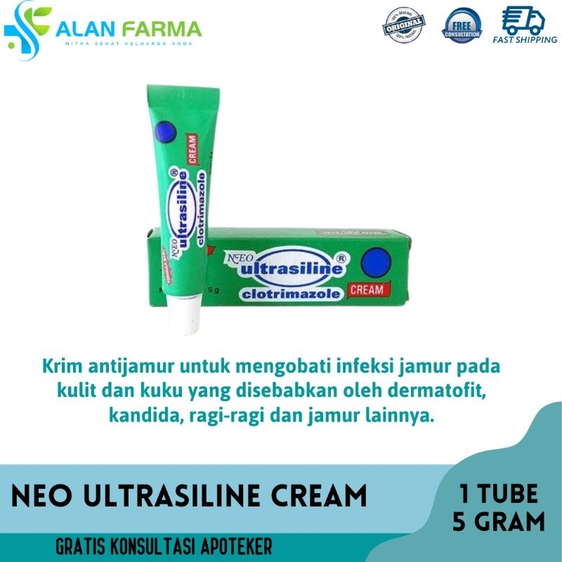 Jual Neo Ultrasiline Cream 5 gram | Neo Ultrasilin Krim | Shopee Indonesia
