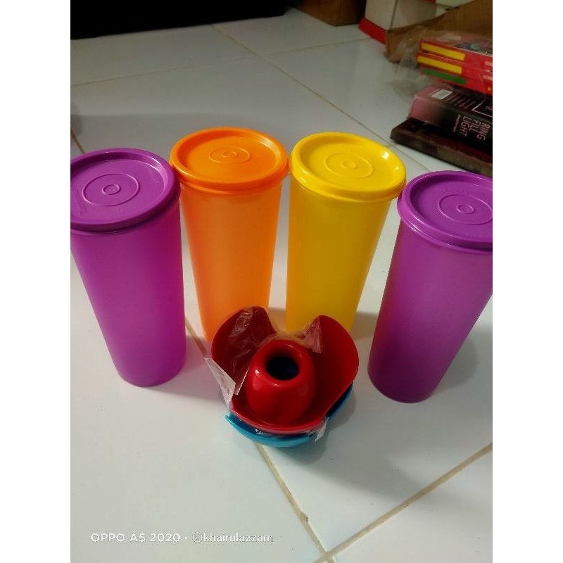 Jual Tupperware Giant Tumbler (4pcs) | Shopee Indonesia