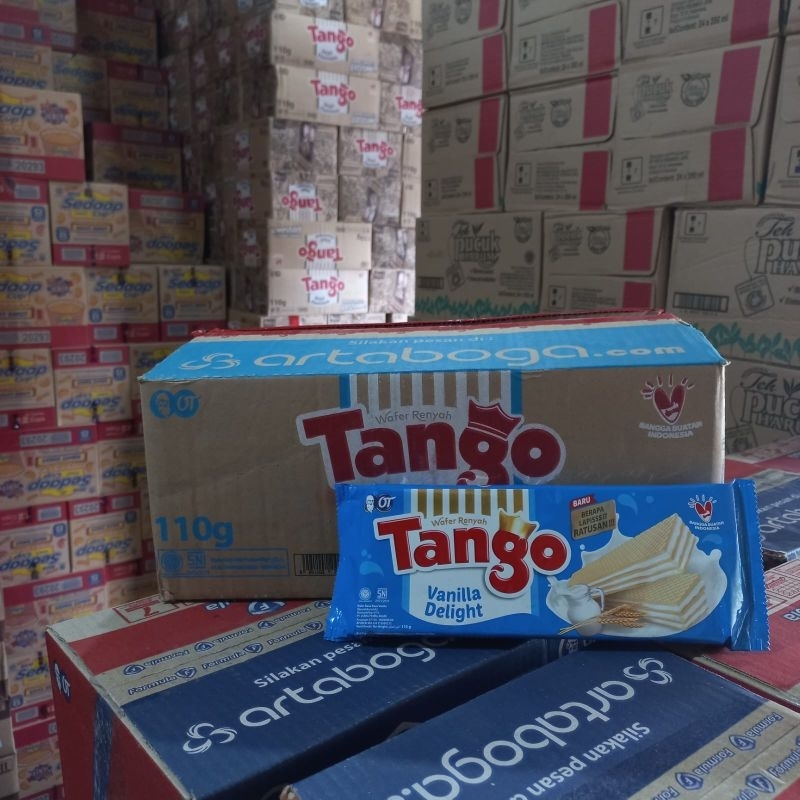 Jual Tango wafer 110gr 1 dus isi 24 pcs | Shopee Indonesia