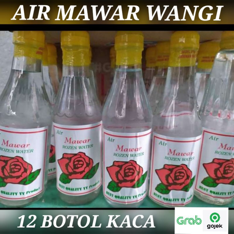 Jual air mawar makam ziarah nyekar 1 lusin (12 botol) | Shopee Indonesia