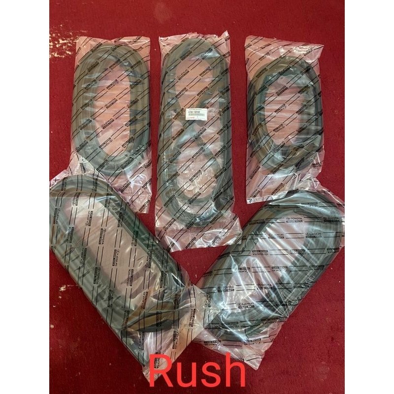Jual karet balon pintu karet body peredam pintu bagasi full set toyota ...