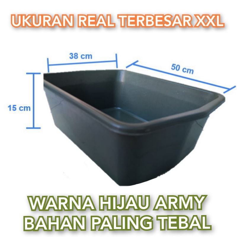 Jual Bak Pasir Tempat Pup Kucing Ukuran Terbesar jumbo XXL Harga ...
