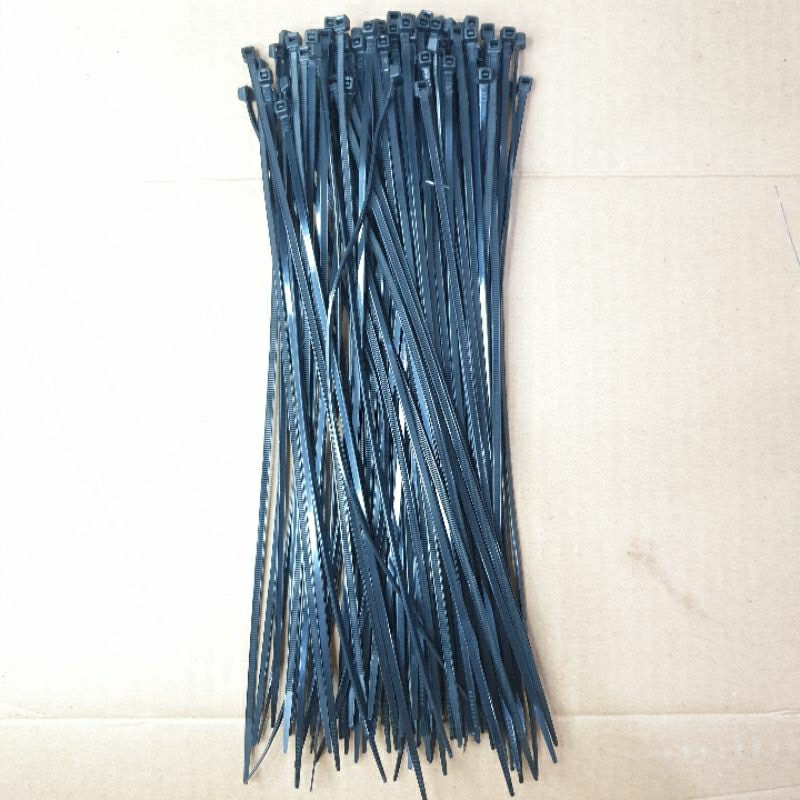 Jual KABEL TIES 100 TALI TIS TALI RIPET HITAM ISI 100 | Shopee Indonesia