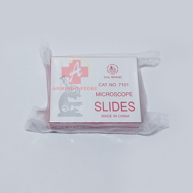 Jual Object Glass Kaca Preparat Cat. 7101 | Cat. 7105 | Sail Brand ...