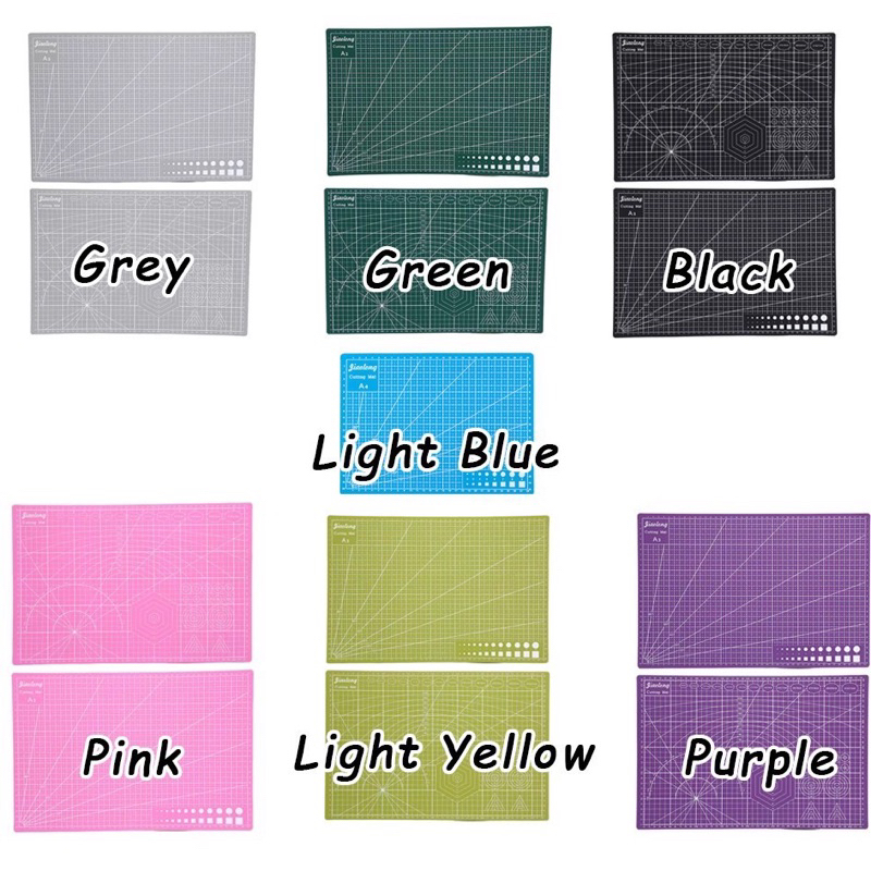 Jual Cutting Mat A3 A4 A5 PVC - Alas Potong Prakarya - Papan Ukuran Menjahit - Cutting Pad Board ...