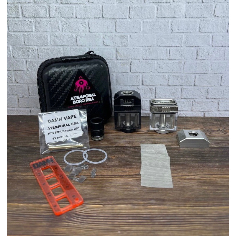 Jual Authentic Atemporal Boro RBA By Damn Vape For BILLETBOX, CTHULHU ...