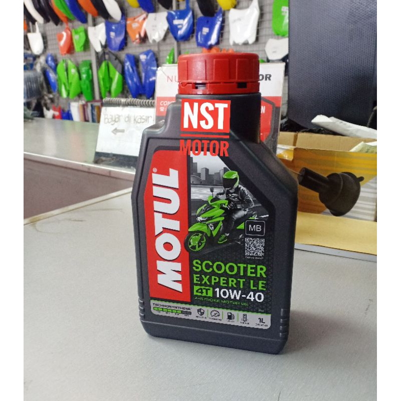 Jual Oli Motor Matic Motul Scooter Expert LE Sae 10W 40 1 Liter ...