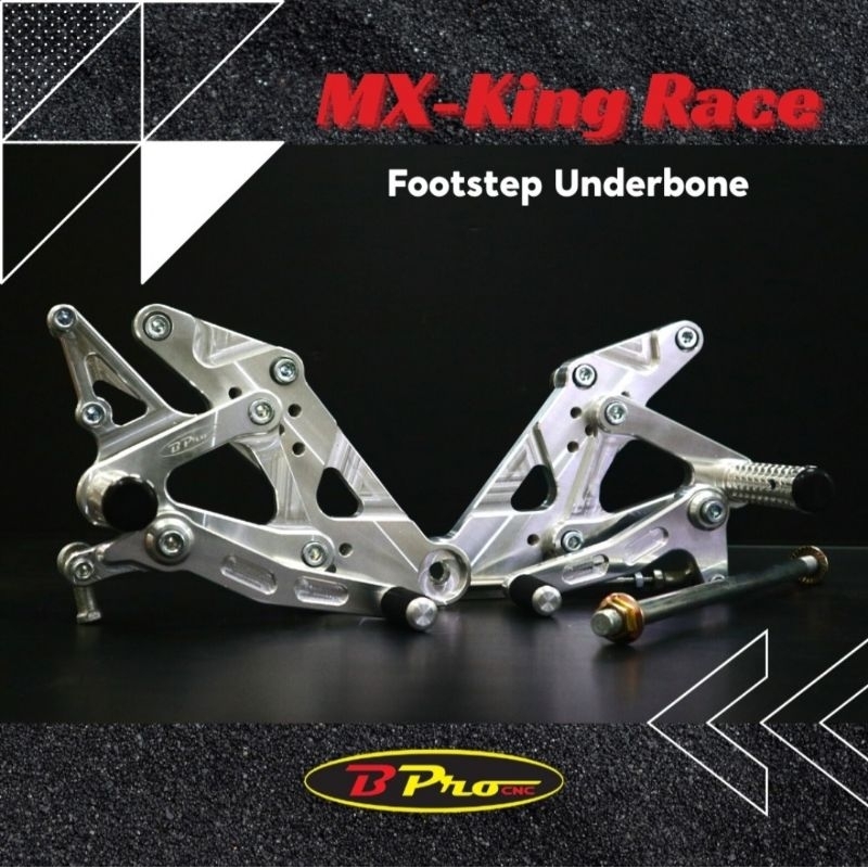Jual footstep underbone mxking race bpro racng spc yamaha mx king ...