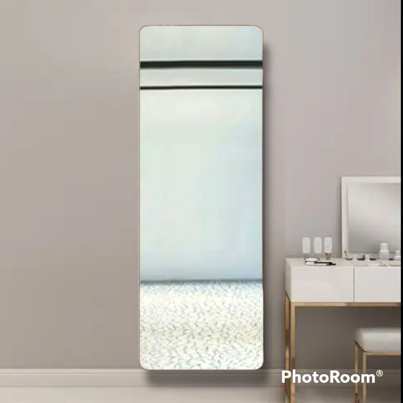 Jual Cermin Full body Besar Led Aestetick Fashion Make up Cermin Lampu ...