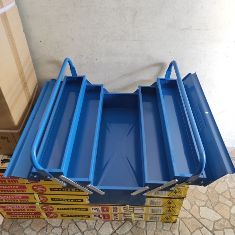 Jual TOOLBOX BESI 3 SUSUN KENMASTER TOOL BOX BESI LEBAR BESAR BOX ...