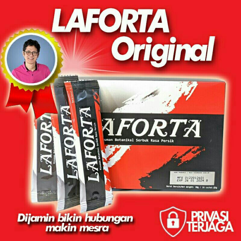 Jual laforta original dr boyke 1 box isi 10 saset | Shopee Indonesia
