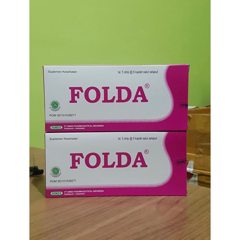 Jual folda / box / 30 kaplet / suplemen ibu hamil | Shopee Indonesia