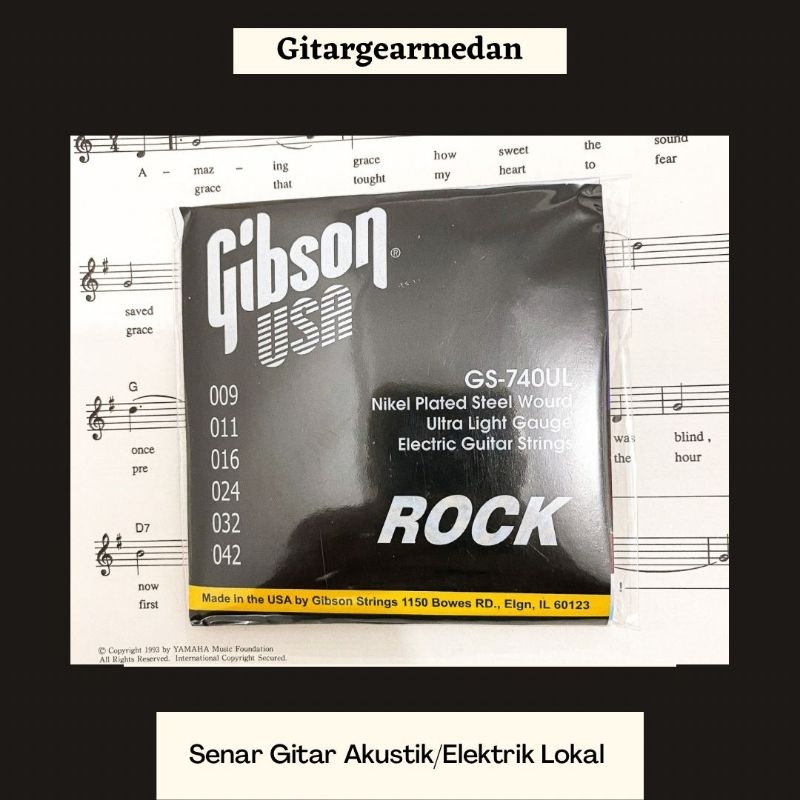 Jual SENAR GITAR AKUSTIK DAN ELEKTRIK LOKAL GIBSON USA GS-740UL ... Jual SENAR GITAR AKUSTIK DAN ELEKTRIK LOKAL GIBSON USA GS-740UL ...