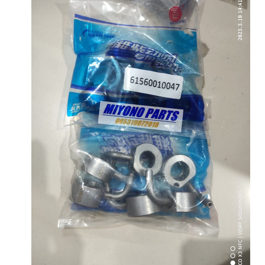 Jual Piston Cooling Jet engine weichai wd10 wd615 61560010047 ...
