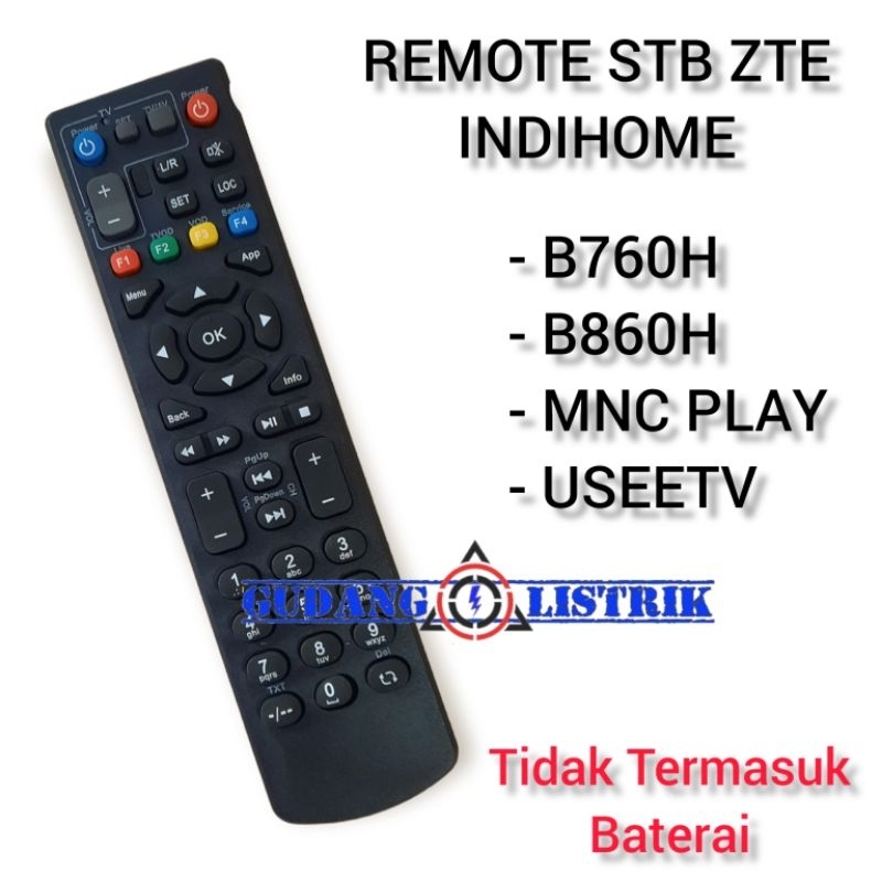 Jual Remot Remote STB ZTE Indihom Usee TV Box B760H B860H V1 V2 | Shopee Indonesia