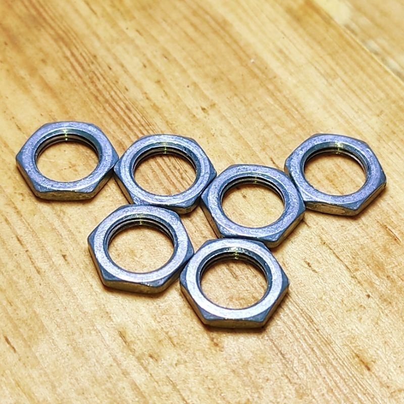 Jual Mur Tipis Potensio Gitar M8 Nut Potensiometer Baut 8mm gr dll ring ...