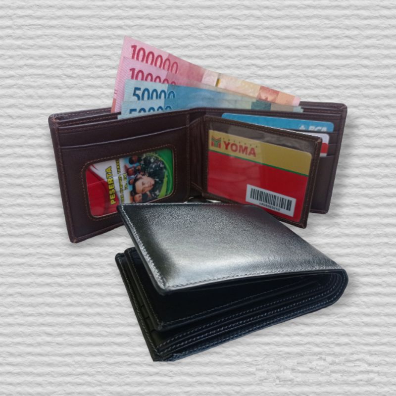 Jual Dompet kulit sapi ukuran standard model clasic jahitan rapih murah ...