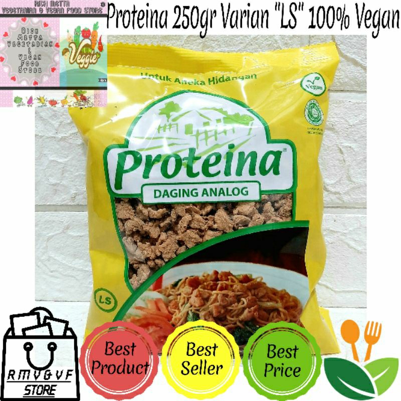 Jual Proteina LS 250 gram / Protein Nabati / Daging Nabati Irisan ...