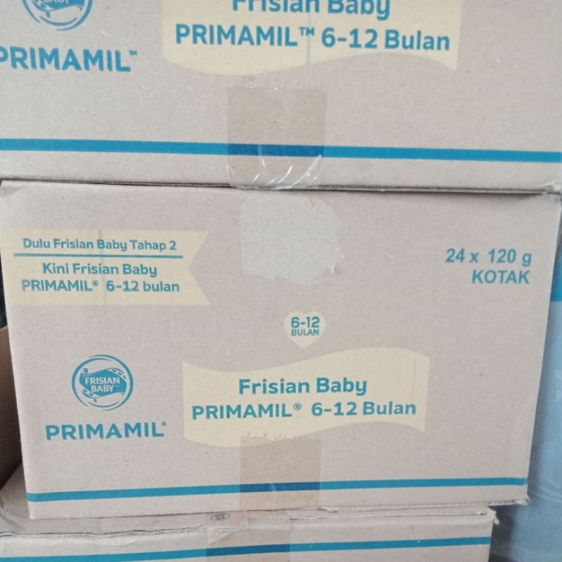 Jual frisian baby, primamil 6-12 bulan ukuran 120 exp 2024 1 karton ...