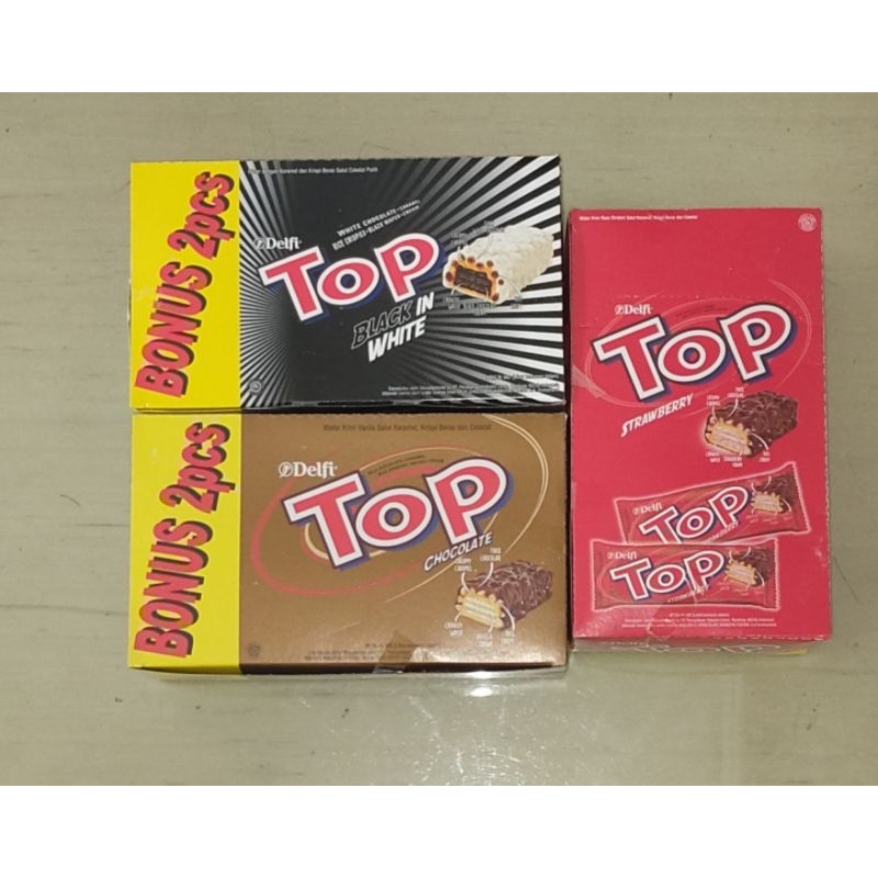 Jual DELFI TOP CHOCOLATE VARIAN RASA | Shopee Indonesia