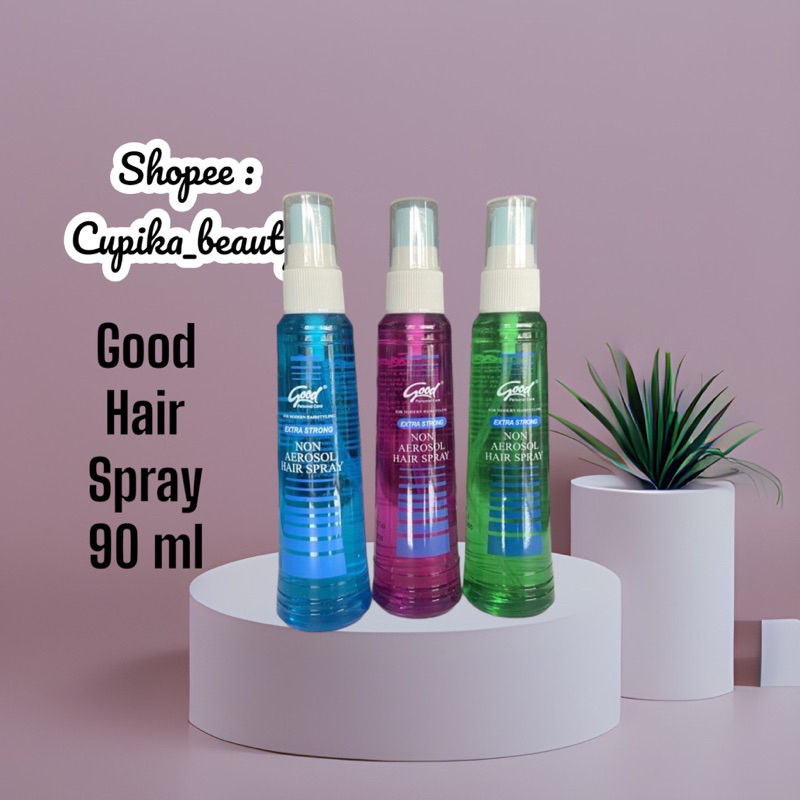 Jual ada grosir [ce,oz] GOOD HAIR SPRAY ISI 90 ML - PENGERAS RAMBUT ...