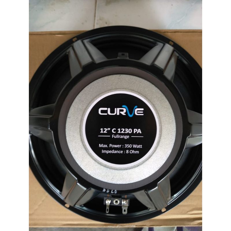 Jual Speaker Curve 12inch 12" Full Range C 1230 PA PLS | Shopee Indonesia