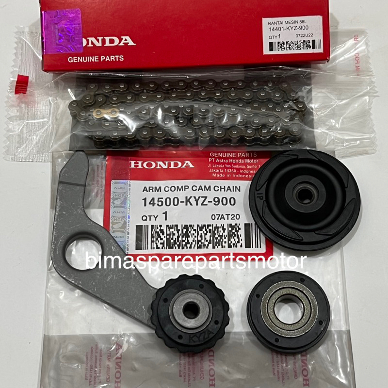 Jual Rantai Keteng + Roll Keteng Set Supra X 125 Helm in (KYZ) | Shopee ...