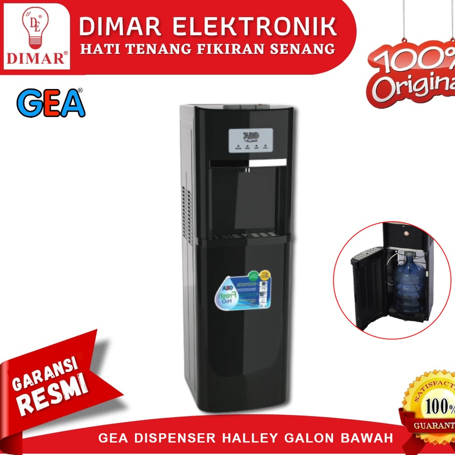 Jual DISPENSER GEA HALLEY GALON BAWAH STAINLESS | Shopee Indonesia