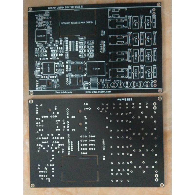 Jual PCB Bitx HF linear Amplifier dengan low pass filter 4 band ...
