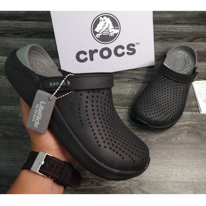 Jual Crocs Literide clog / Sandal pria crocs literide / Crocs literide clog unisex | Shopee ...