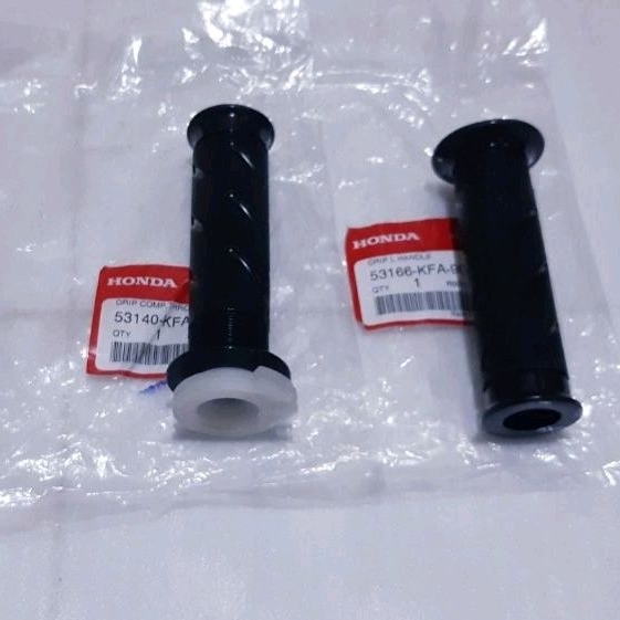 Jual grip hand grip gas R+L assy honda nova dash 125 (set) | Shopee ...