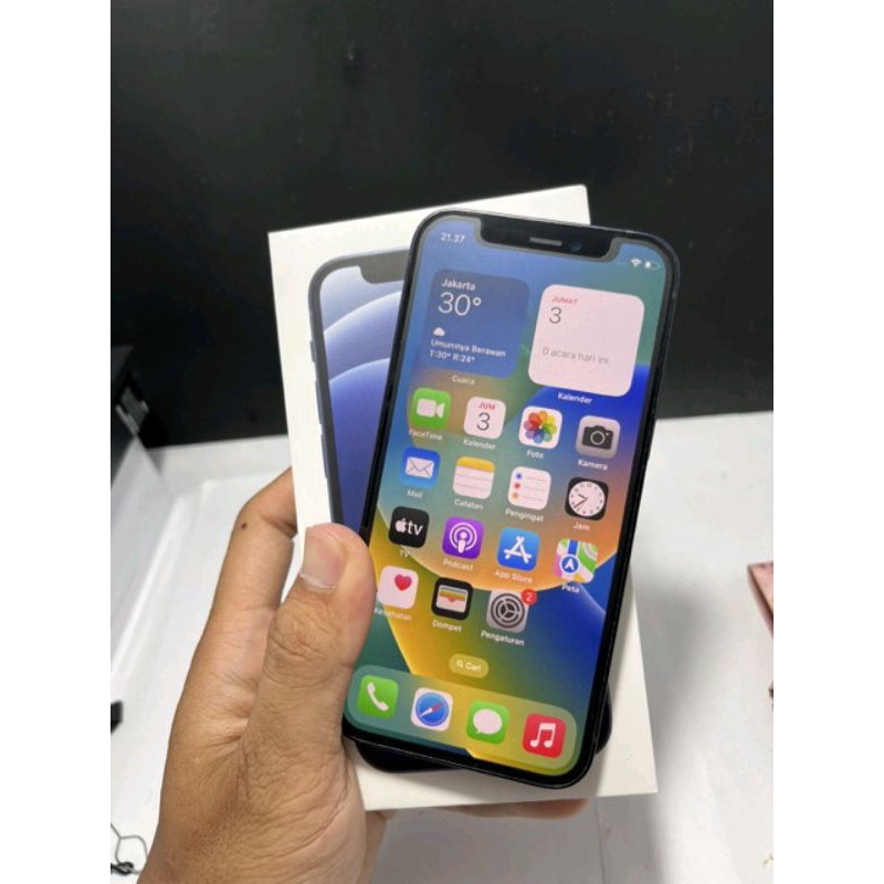 Jual iphone 12 mini ibox 64gb fullset original | Shopee Indonesia