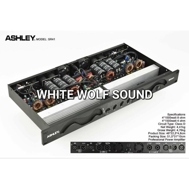 Jual Power Ashley SR41 Original 1000wx4ch Ashley SR 41 New Produk ...