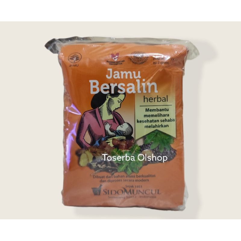 Jual Jamu bersalin Sido muncul (1 pak isi 10 bungkus) | Shopee Indonesia